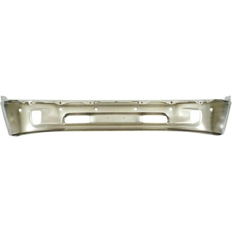 New Chrome Steel Front Bumper Face Bar For 2014 2018 Ram 1500 W Fog