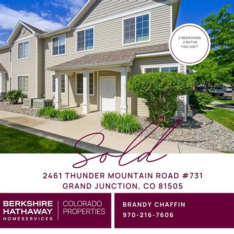 Brandy Chaffin Berkshire Hathaway Homeservices Colorado Properties 🎈