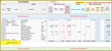 Manufacturing Cost Accounting Templates Excel Template 2 Resume