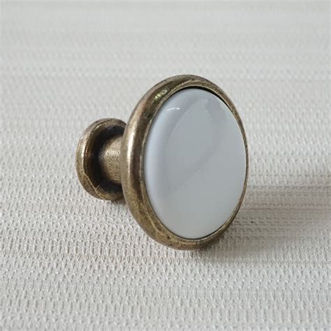 3 Vintage Dresser Handles Pulls Knob Antique Bron Grandado