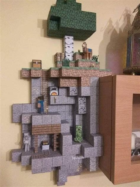 Minecraft Chess Game Papercraft By Pixel Papercraft Artofit