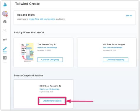 How To Create Scroll Stopping Pins Fast With Tailwind Create