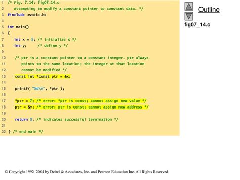 chapter 7 pointers outline 7 1 introduction ppt download