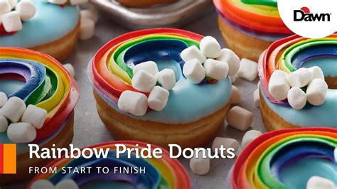Rainbow Donut