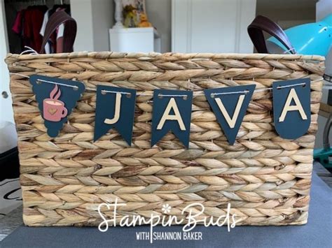 Create This Simple Java Banner StampinBuds