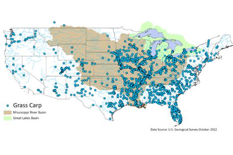 Grass Carp Map1 Circle Of Blue