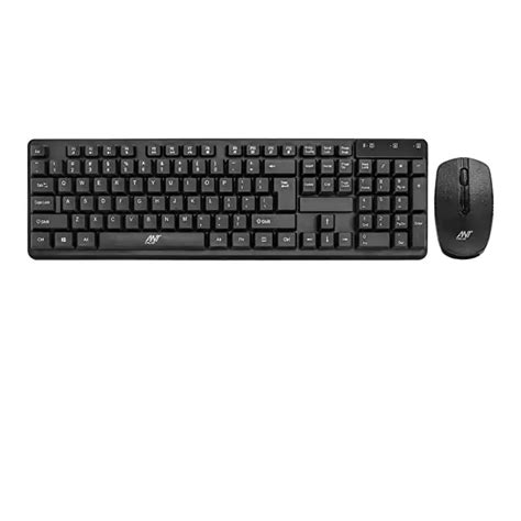 Ant Value Silent Keyboard And Mouse Combo Wireless Desktop Keyboard