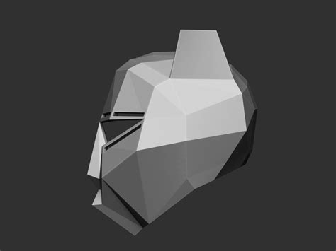 Black Tiger Sex Machine Helmet 3d Digital Download 3d Model 3d Printable Cgtrader