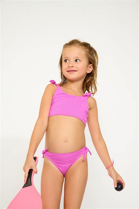 M Peanuts Sparklesun Fuchsia Two Piece Swimsuit For Girls Banana Moon®