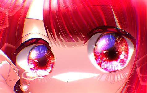 Safebooru 1girl Arima Kana Bob Cut Cherrycat Crying Hand On Own Face