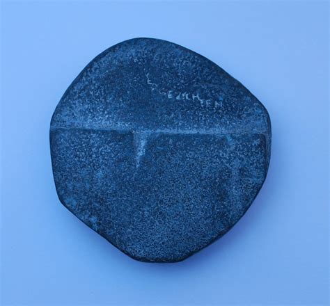 Kunstmedaille Catrien Van Amstel Bronzen Penning Vereniging Voor