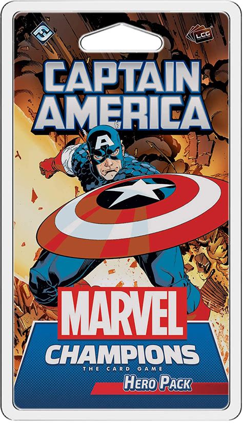 Marvel Champions Lcg Captain America Hero Pack купить за 2490₽ Squaregames зарубежные