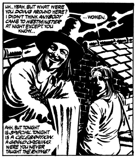 Comic Highlights V For Vendetta Comic Creators Project Uk