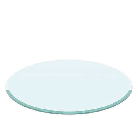 Round Tempered Glass Table Top Clear Glass Bed Bath And Beyond 39116516