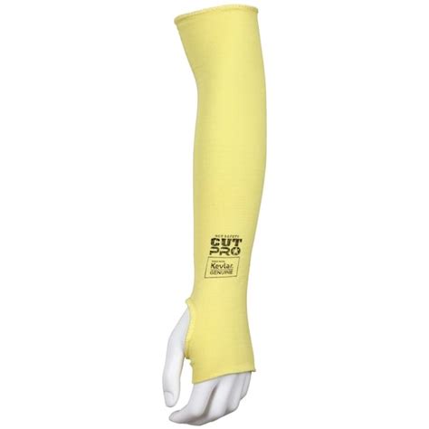 Mcr Safety Cut Resistant Sleeve With Thumb Slot Cut Pro Kevlar Cut