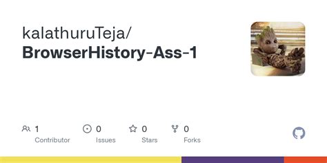 GitHub KalathuruTeja BrowserHistory Ass