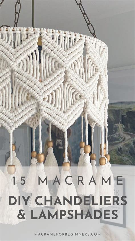 DIY Macrame Lamp Shade 5 Tutorial