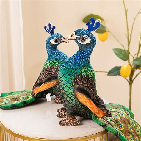 Plush Perry Peacock 12 By Aurora 6860 Ar