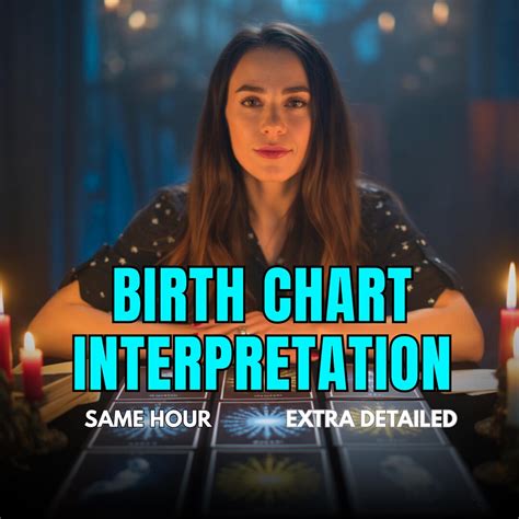 Personalized Birth Chart Interpretation Detailed Natal Chart Reading