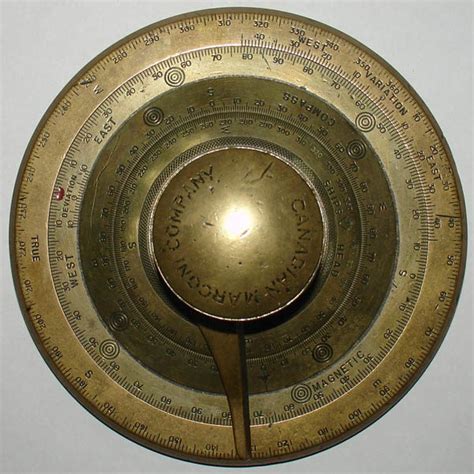 Maritime Instrument Navigation Compass Course Corrector Sold George Glazer Gallery Antiques