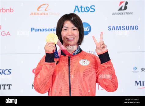 Tokyo Japan 6th Aug 2021 Risako Kawai Jpn Wrestling Gold Medalist Risako Kawai During