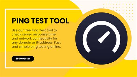 Ping Test Tool Check Server Latency And Network Connectivity