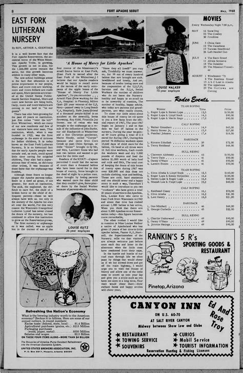 The Fort Apache Scout 1968 05 Arizona Memory Project