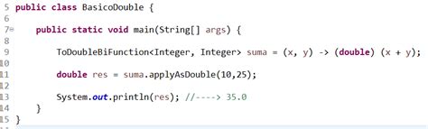Java 8 Interfaz Funcional Todoublebifunction