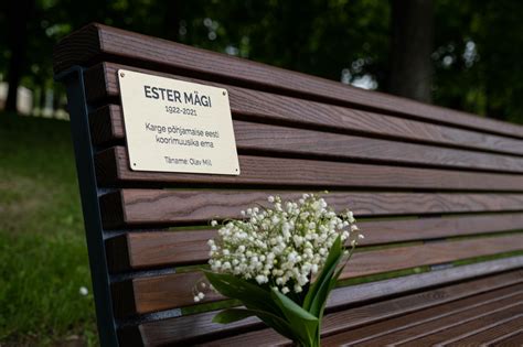 Ester Mägi 10 Jaanuar 1922 14 Mai 2021 Tallinna Lauluväljak