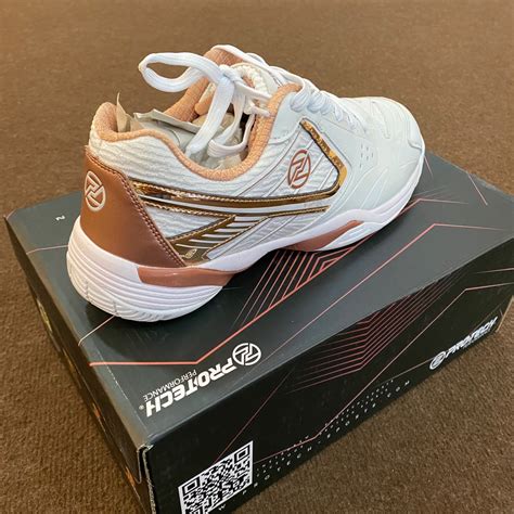 Protech Aces Badminton Shoes Original By Protech Malaysia Sports