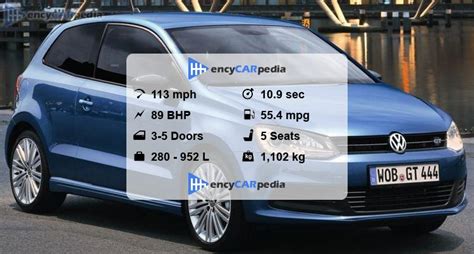 Volkswagen Polo 12 Tsi 90 Mk5 Specs 2012 2014 Performance