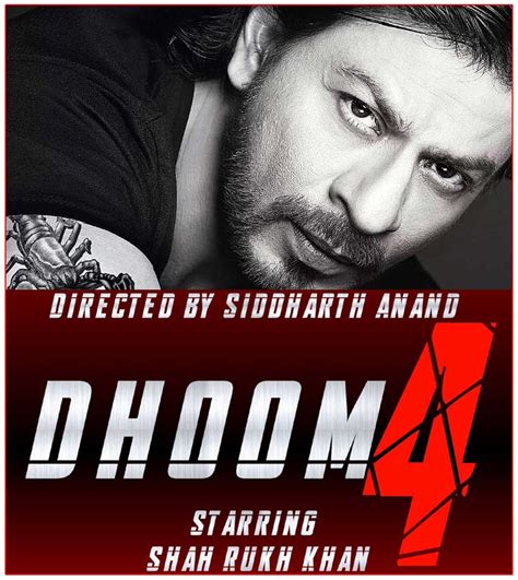 Srk In Dhoom 4