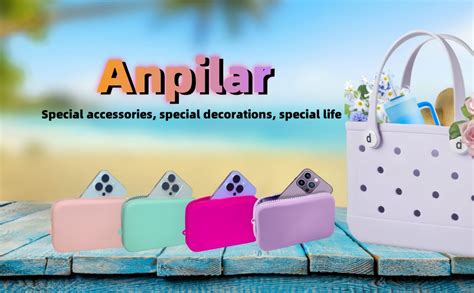Silicone Phone Holder Bag Compatible With Bogg Bag