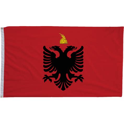 Albanian Kingdom Flags 1928 1939 Albania Flags