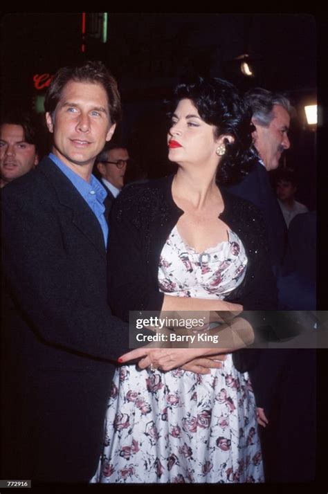Actor Parker Stevenson And His Wife Kirstie Alley Attend The Premiere