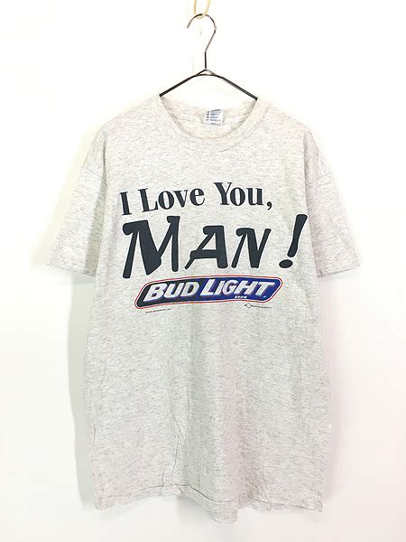 Yahooオークション 古着 90s Usa製 Bud Light 「i Love You Man