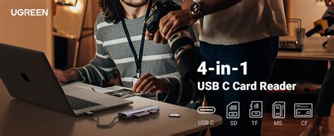 Ugreen Sd Card Reader 4 In 1 Usb C Memory Card Adapter
