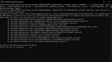 Help Modded Minecraft Server Not Working Rminecraftserver
