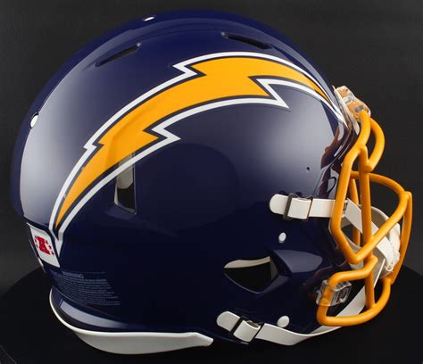 San Diego Chargers 1974 1987 Riddell Speed Authentic Throwback Football