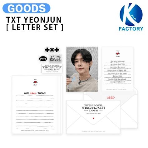 【楽天市場】txt Yeonjun Letter Set With Love Yeonjun レターセット ヨンジュン
