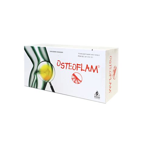 Osteoflam 6 Kaplet Kegunaan Efek Samping Dosis Dan Aturan Pakai