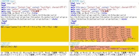機能紹介HTML変換 Docx HTML出力版 Office Server Document Converter