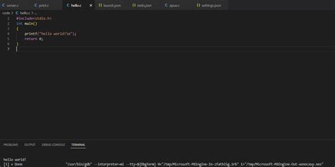 vscode c语言代码f5编译运行 vscode f5 csdn博客