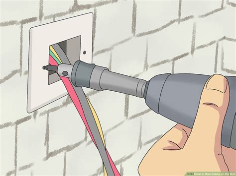 How To Hide Outdoor Cables Wiring Work