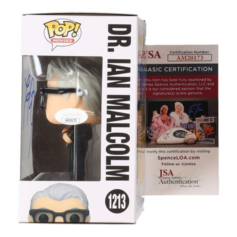 Jeff Goldblum Signed Jurassic World Dominion 1213 Dr Ian Malcolm