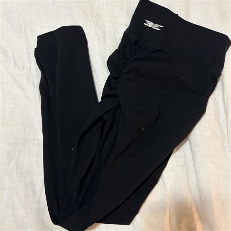 Black Elite Eleven Aura Leggings Size Large Depop
