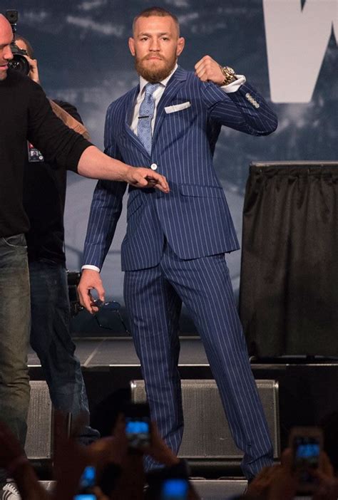 The Best Dressed Men Of The Week Conor Mcgregor At Madison Square
