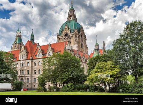 New City Hall Neues Rathaus 1913 Hanover Lower Saxony Germany