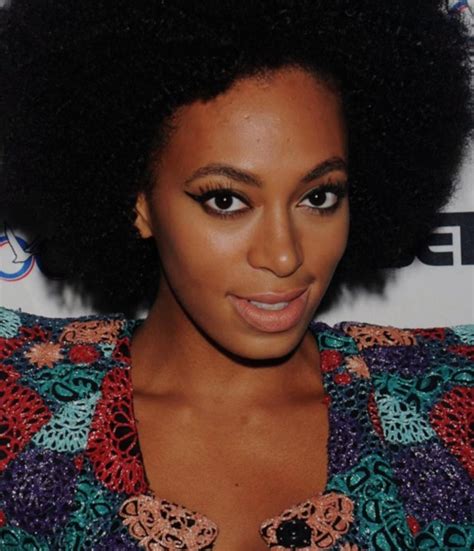 Pin By Britt On Beauty Solange Knowles Afro Hairstyles Natural