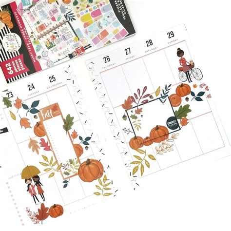 Fall Planner Pages